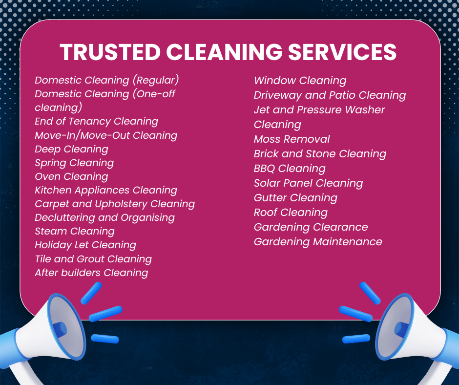 Trusted Cleaning Services Available on Trust Clean UK » Trust Clean UK